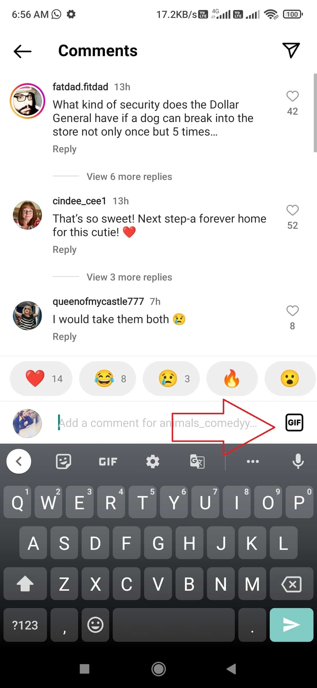 How To Post GIFT Comments On Instagram?